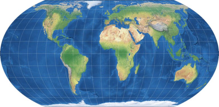 Robinson Projection: A Balanced View of the World - The Cartographic ...